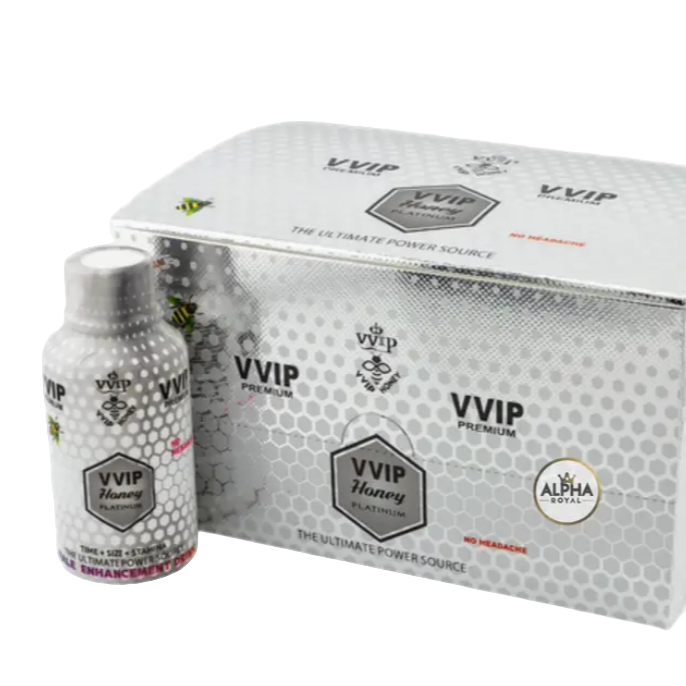 LIQUID ENHANCEMENT VVIP HONEY PLATINUM 2OZ 12PK – US 1 WHOLESALE