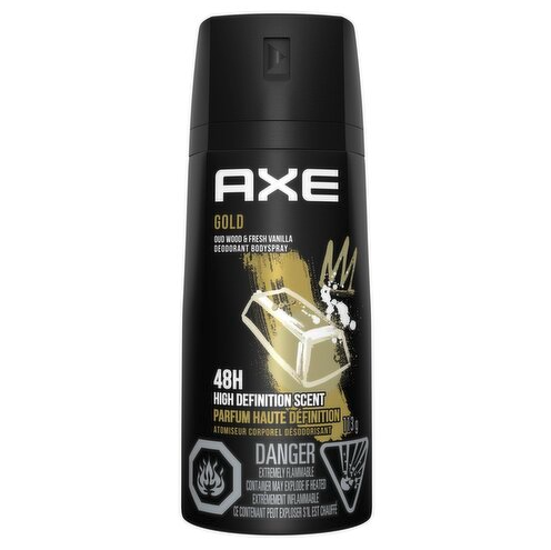 DEODORANT AXE GOLD SPRAY 150ML 1CT – US 1 WHOLESALE