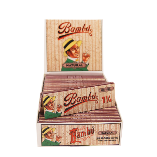 BAMBU ROLLING PAPERS 1 1/4 24PK 1CT – US 1 WHOLESALE
