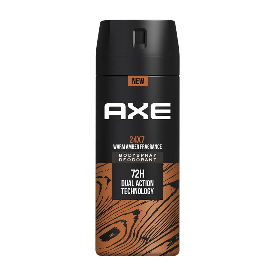 DEODORANT AXE DEODORANT SPRAY 150 ML AMBER RECHARGE 1CT – US 1 WHOLESALE